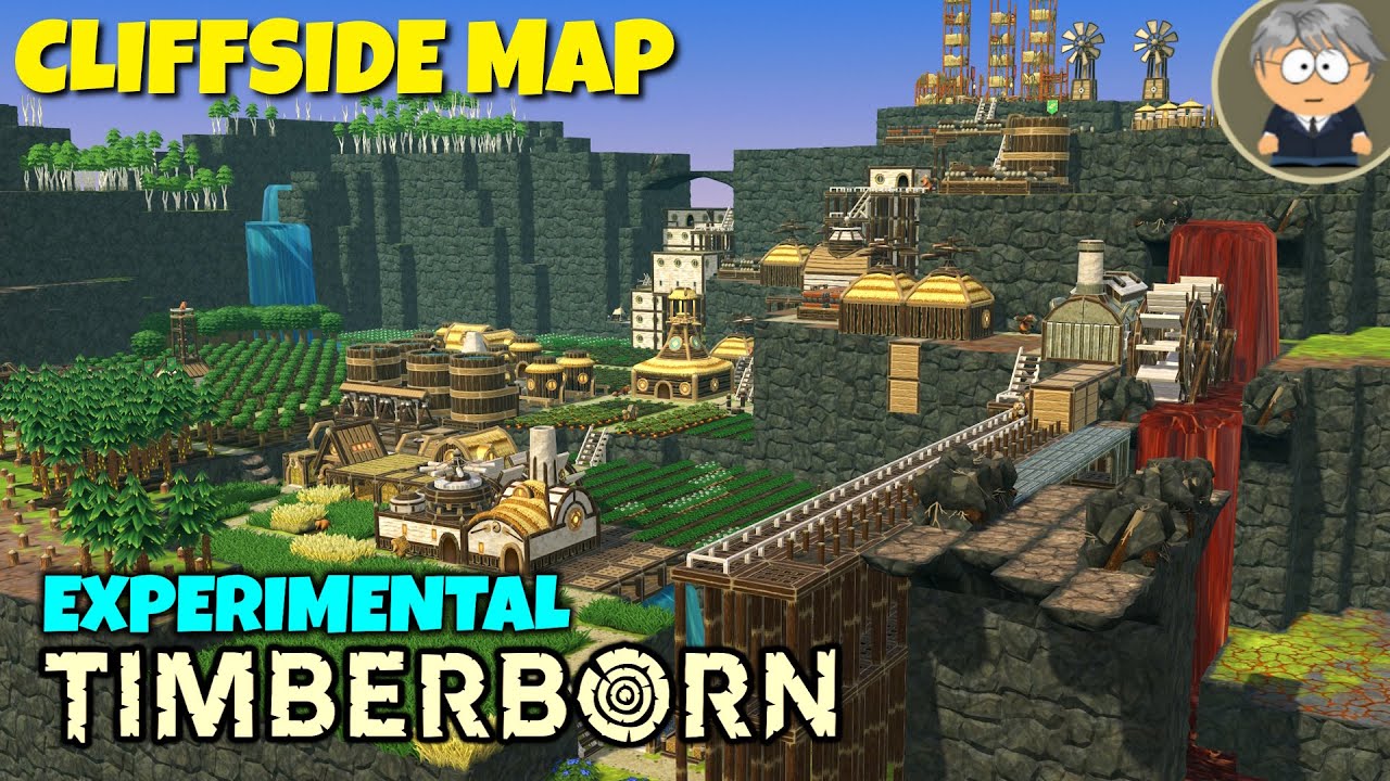 New Cliffside Map - Update 6 Experimental Timberborn Gameplay - ep 7 ...