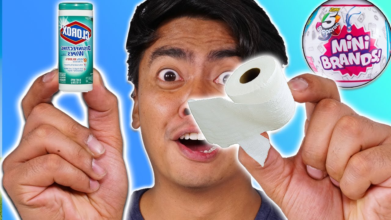 UNBOXING 100 Rare Mystery Mini Brands - YouTube