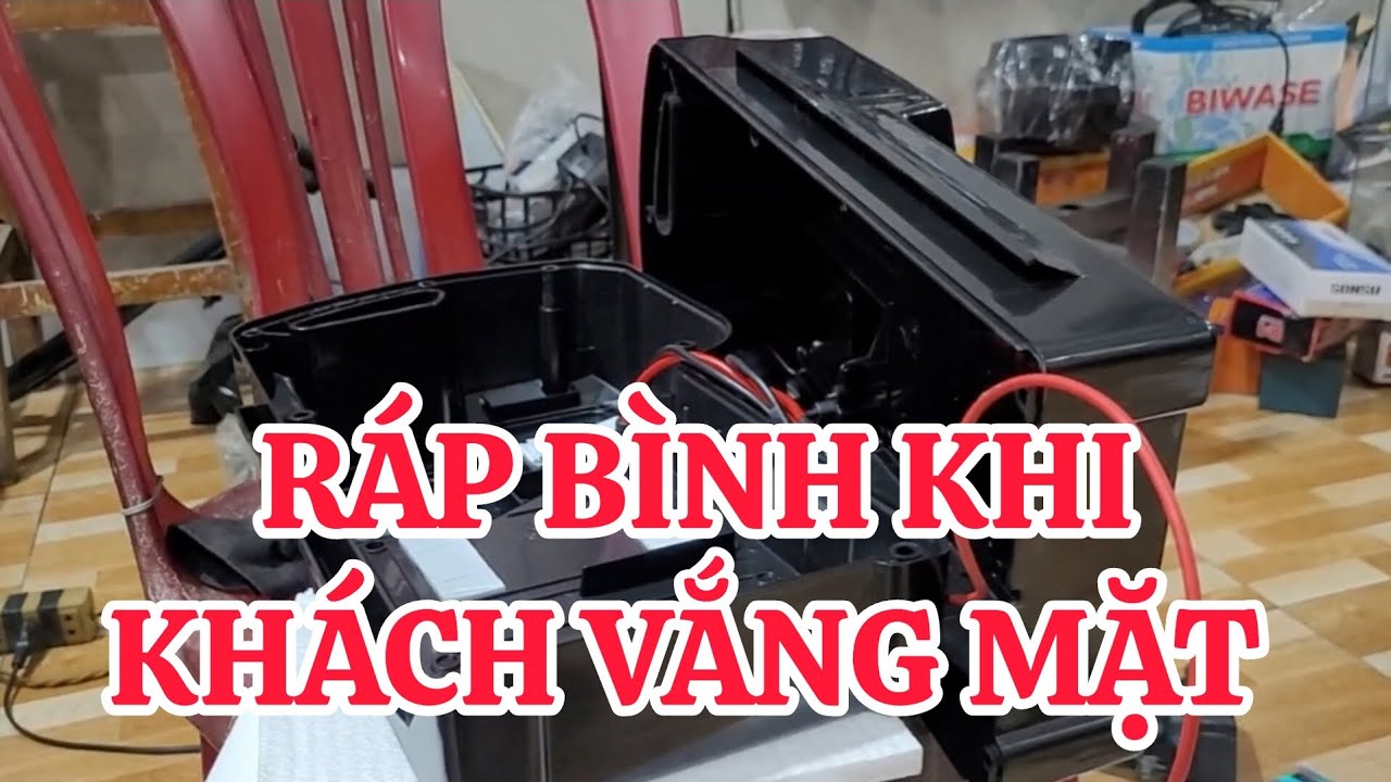 RÁP BÌNH XE ĐIỆN SONSU S10 CHO KHÁCH TẠI QUẬN 12, TP HCM || XE ĐIỆN ...