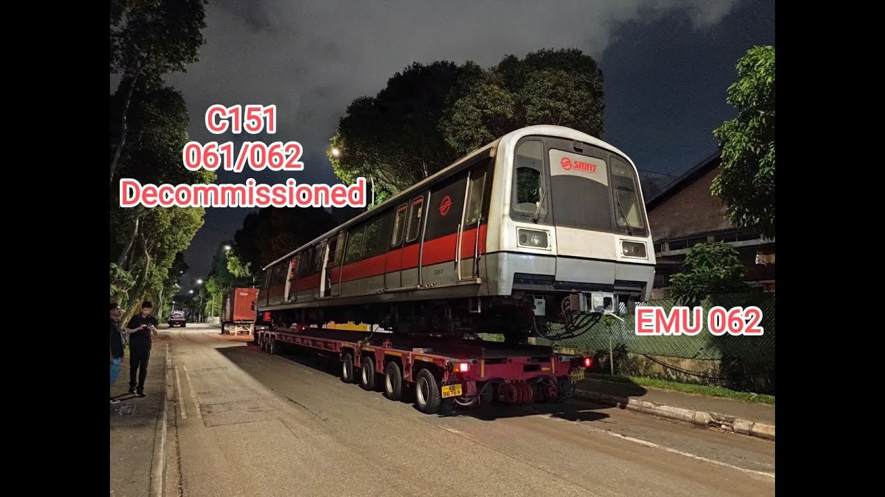 [Farewell 061/062] Kawasaki Heavy Industries C151 EMU 062 Sent for ...