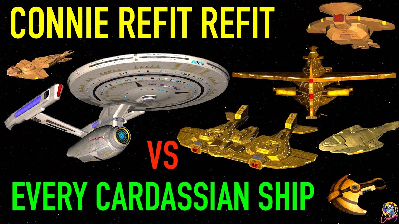 25th Century Constitution Class VS ALL Major Cardassian Ships - Star ...