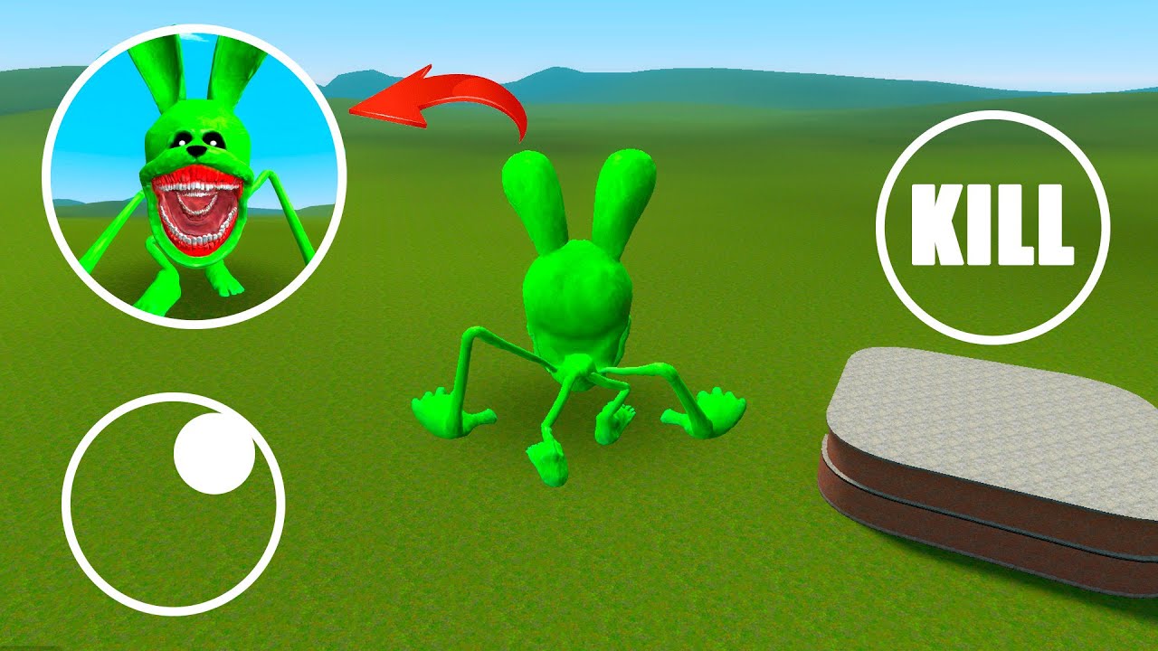 I BECAME A NEW SMILING CRITTER RABBIT TAPES In Garrys Mod! - YouTube