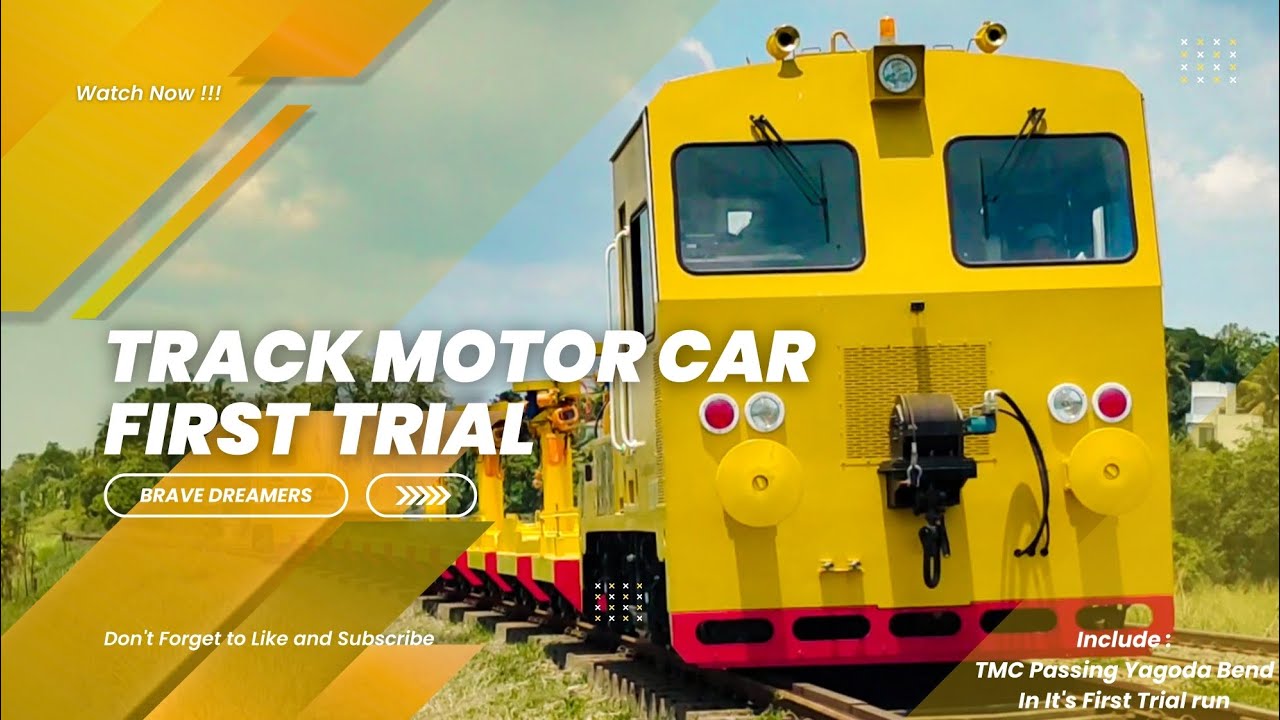 පීලි අදින්න මෙහෙට ආපු චීන පොඩ්ඩා..🇨🇳 Track Motor Car #chinese #tmc # ...
