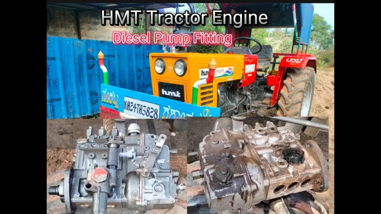 🛠️🚜 HMT Tractor Diesel Pump Plungers (FIp) Springs Broken 🛠️🚜 - YouTube