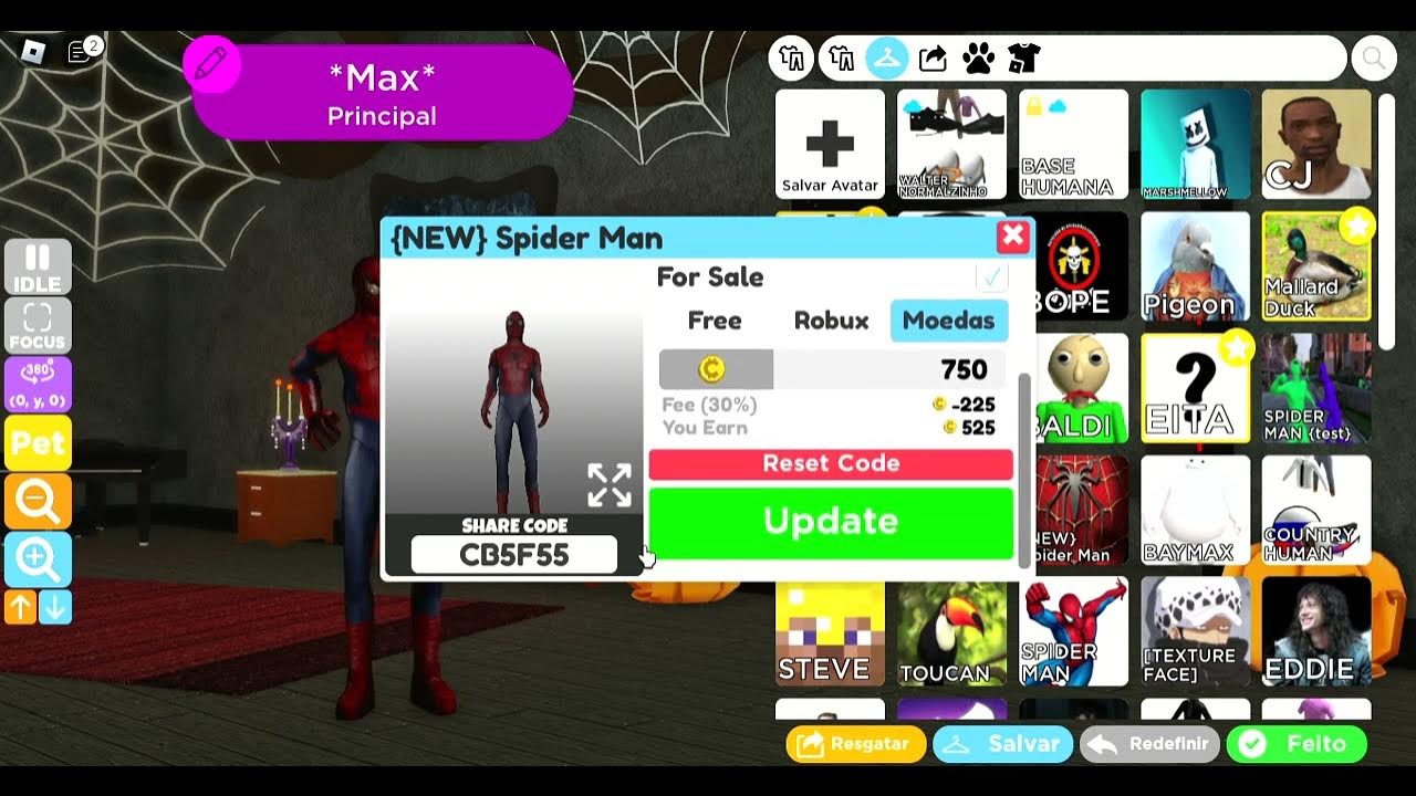 Spider Man code - YouTube
