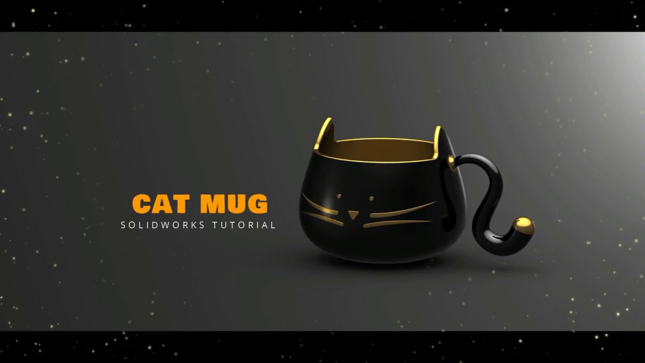 Cat Mug | Solidworks Tutorial - YouTube