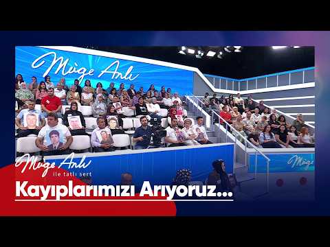 Aileler, sevdiklerini bulmak için stüdyomuzda! - Müge Anlı ile Tatlı Sert 25 Haziran 2026