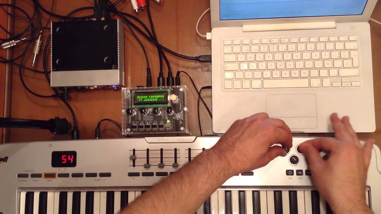 Mutable Instruments Shruthi-1 demo - YouTube