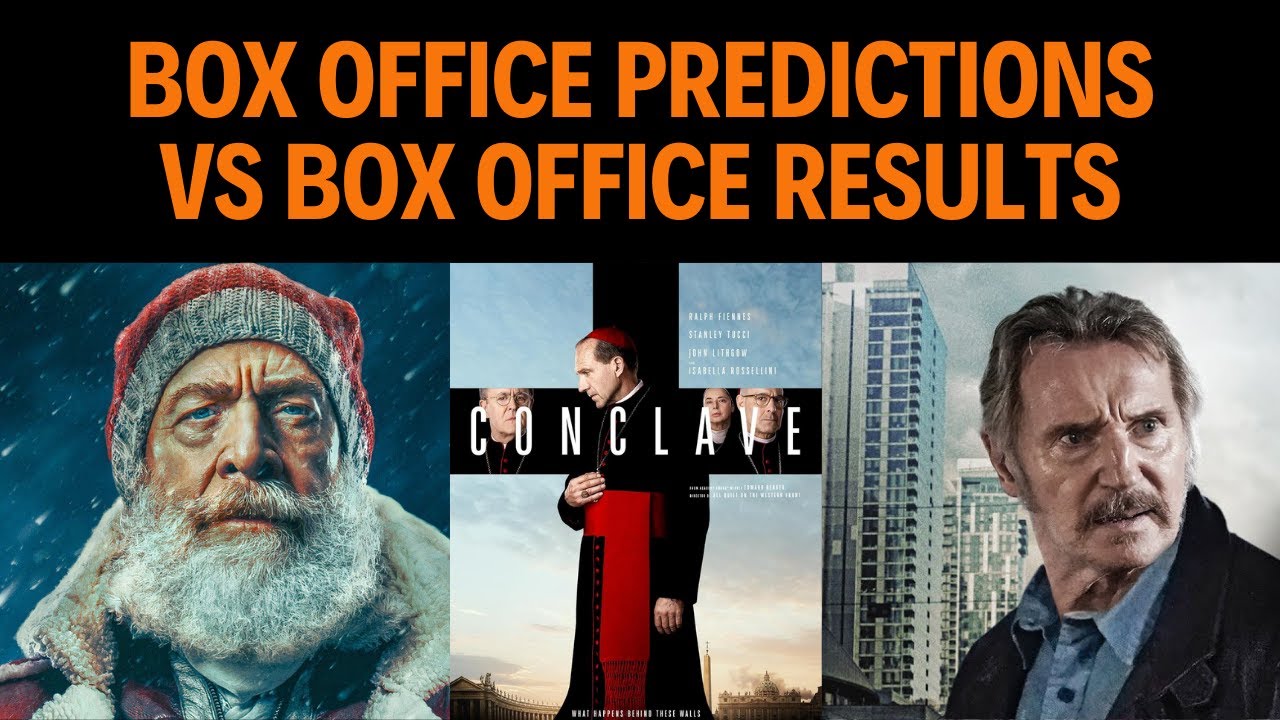 Box office predictions vs box office results - YouTube