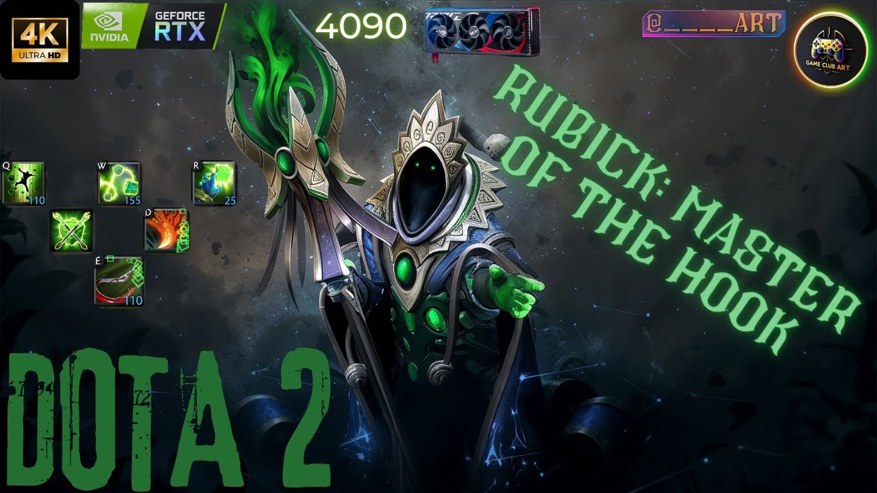 Dota 2 - Rubick: Master of the Hook! - YouTube