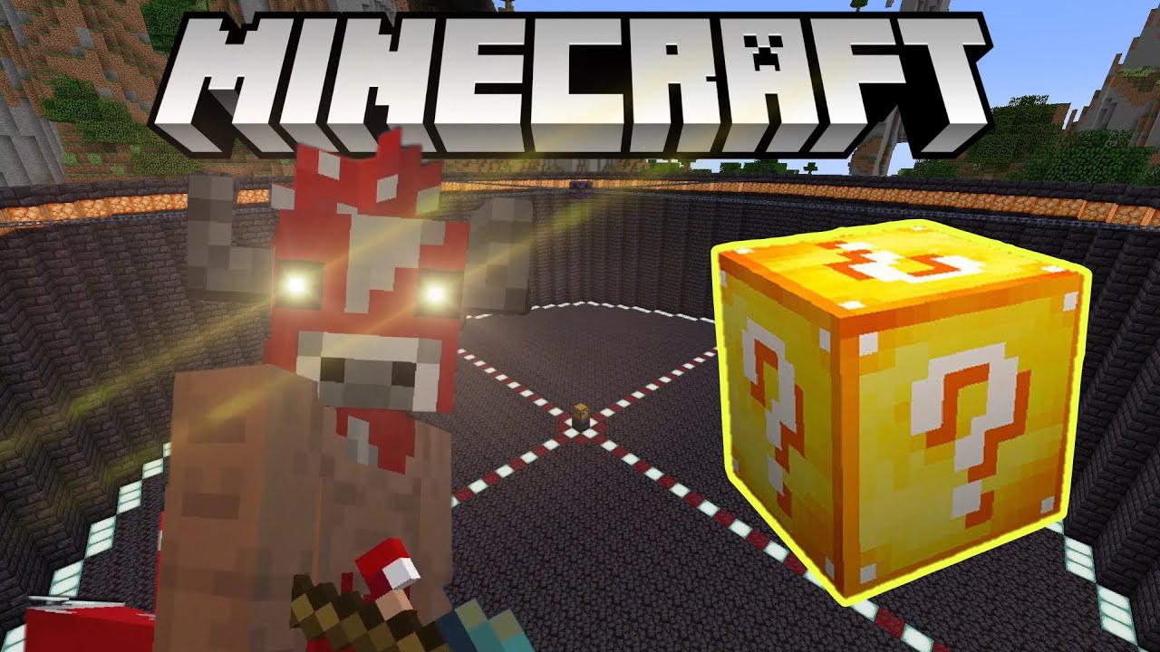 Minecraft: MINOSHROOM CHALLENGE GAMES - Lucky Block Mod - Modded Mini ...