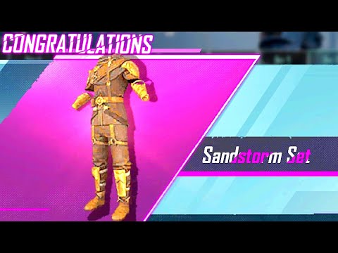 BGMI Hotdrop into the BattleGrounds Event🔥Sandstorm Set & Helmet😍 - YouTube