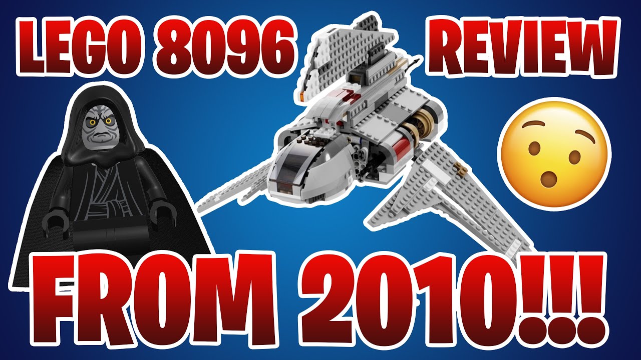 8096 LEGO Star Wars | Emperor Palpatine's Shuttle | Review From 2010 ...