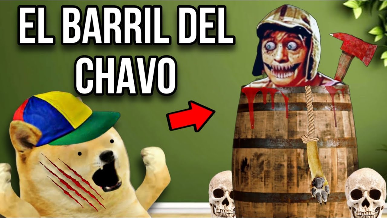EL BARRIL del CHAVO del 8, QUÉ HAY DENTRO? por un NIÑO con DERECHO ...