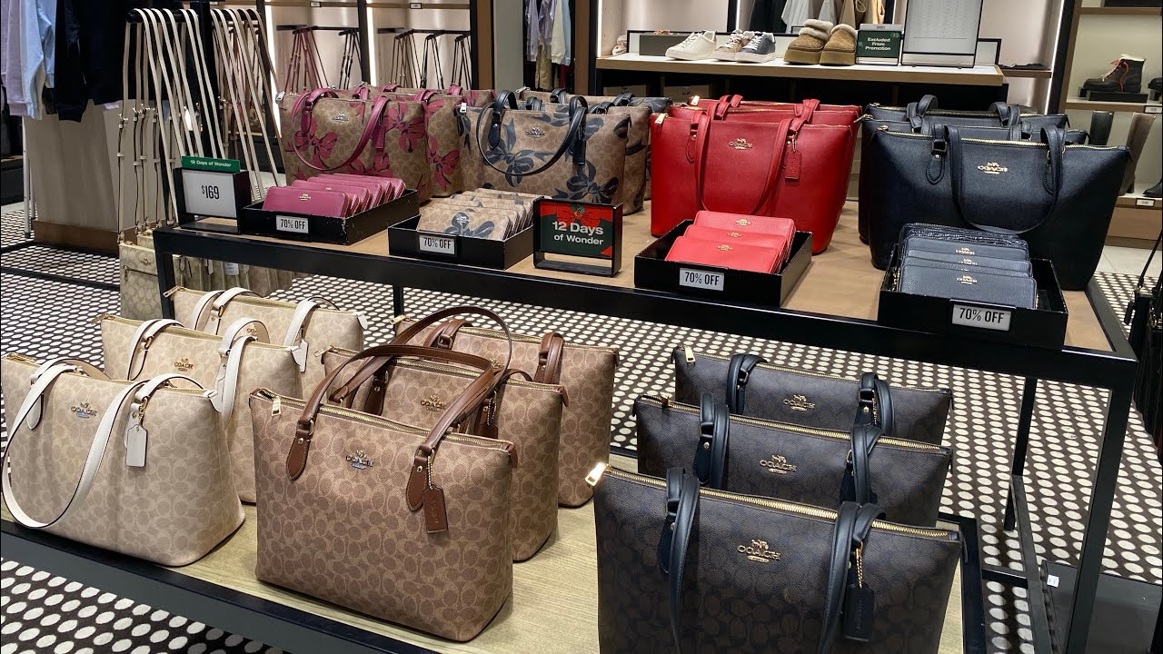 COACH OUTLET 🇨🇦 ~ 12 DAYS WONDER SALE ~BAG ~WALLET ~SHOES ~CLOTHES ...