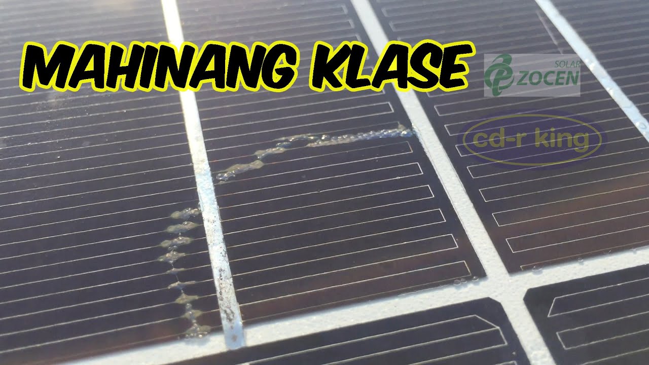 PARA SAAN ANG BLOCKING DIODE SA SOLAR PANEL - YouTube