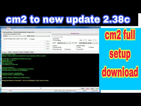 How To infinitybox cm2mt2_v2.38c9 new update - YouTube