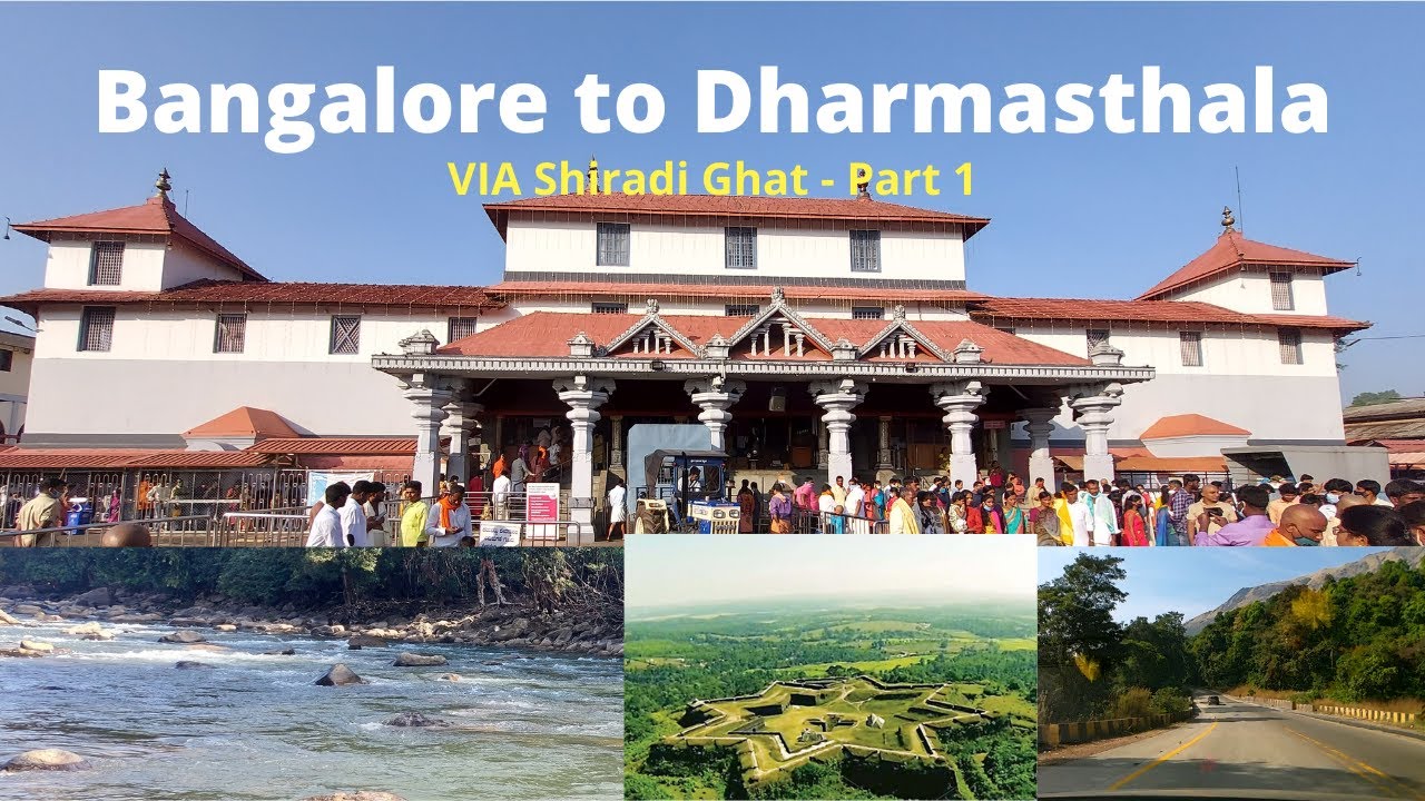 Bangalore to Dharmasthala by Car | Part1 | via Shiradi Ghat | Road Trip ...