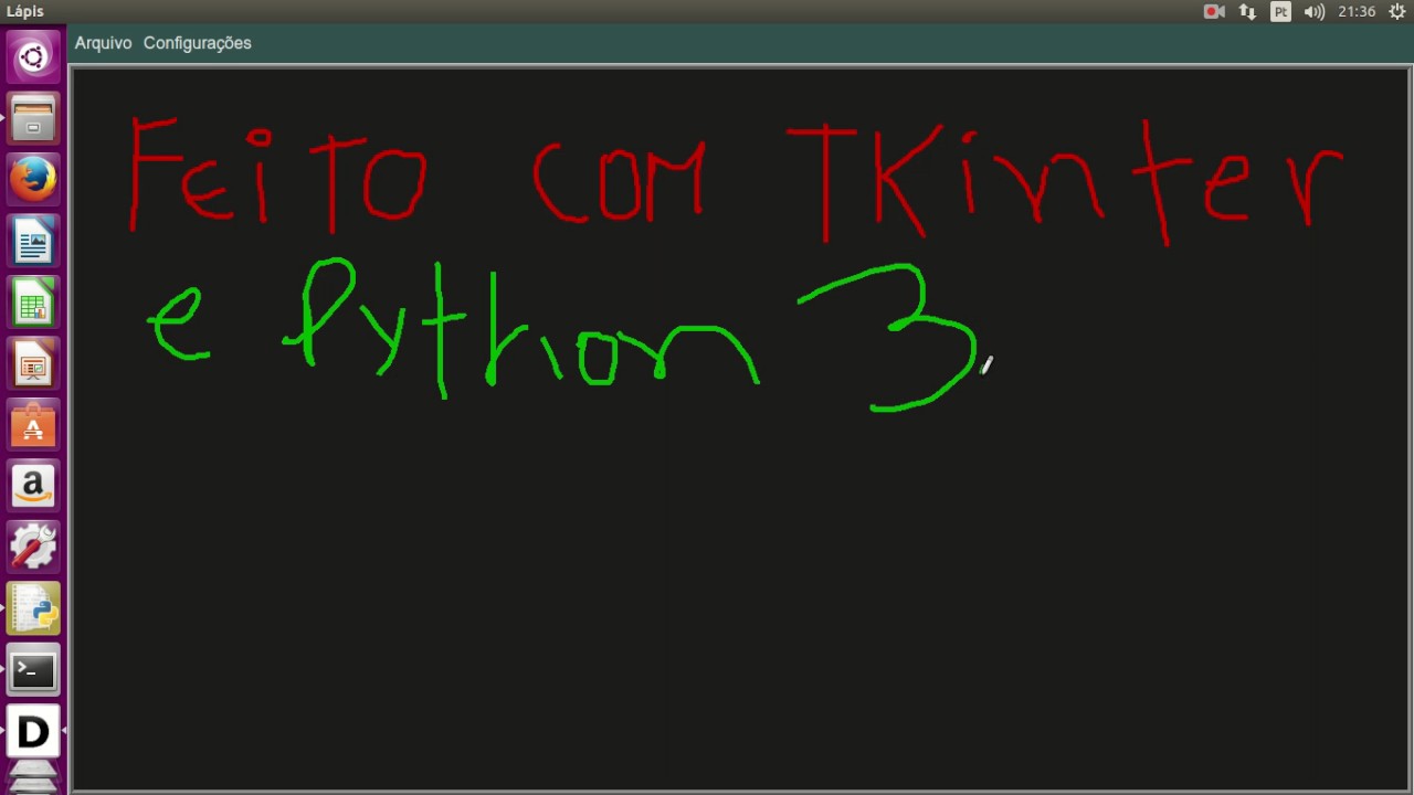 Desenhando Com Python e TkInter - YouTube
