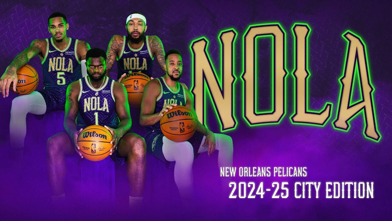 HYPE: New Orleans Pelicans 2024-25 NBA City Edition Uniform - YouTube