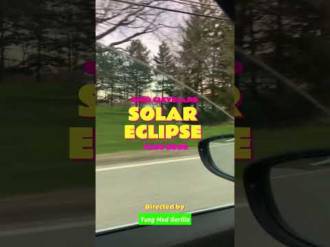 2024 Solar Eclipse: Live Vlog In Ohio Cleveland (Eclipse Solair April, 8 conduite commenté aux USA)