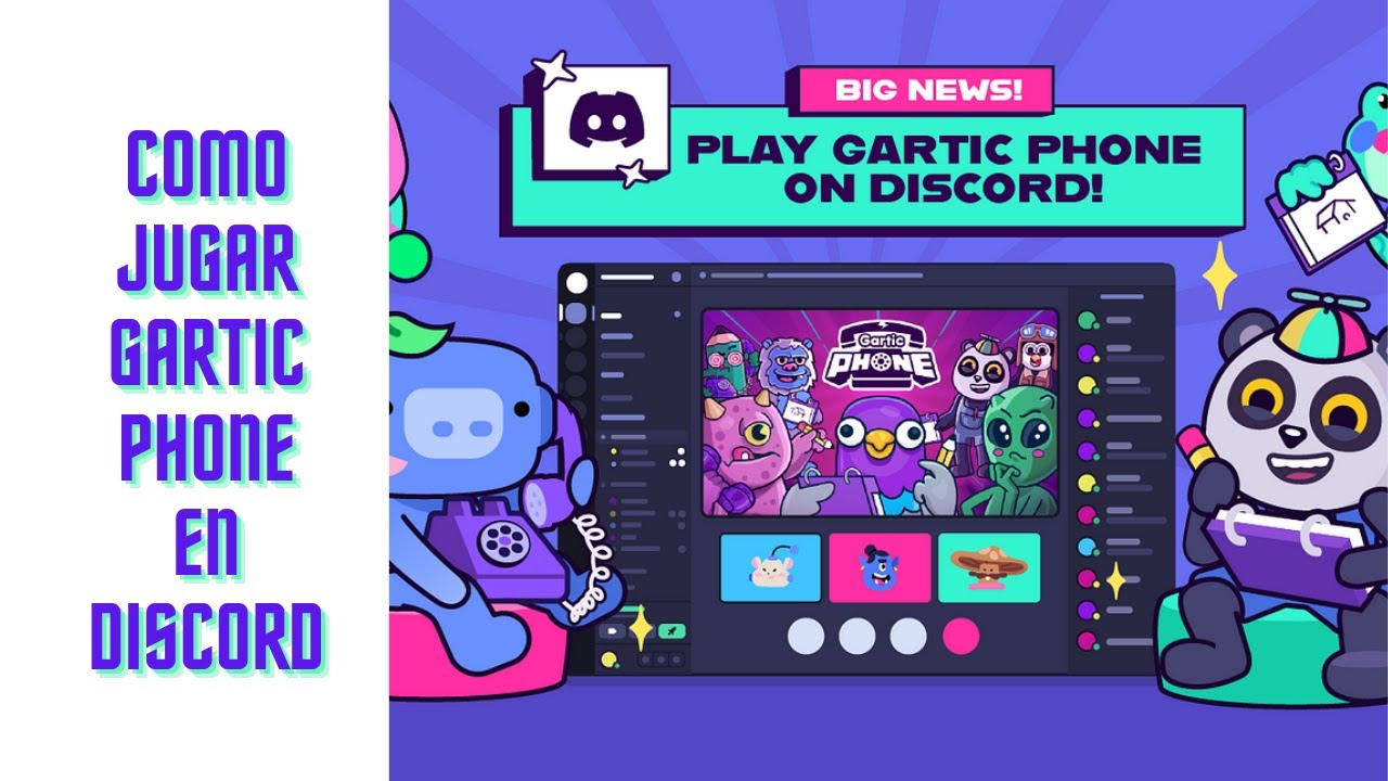 COMO JUGAR GARTIC PHONE EN DISCORD - YouTube