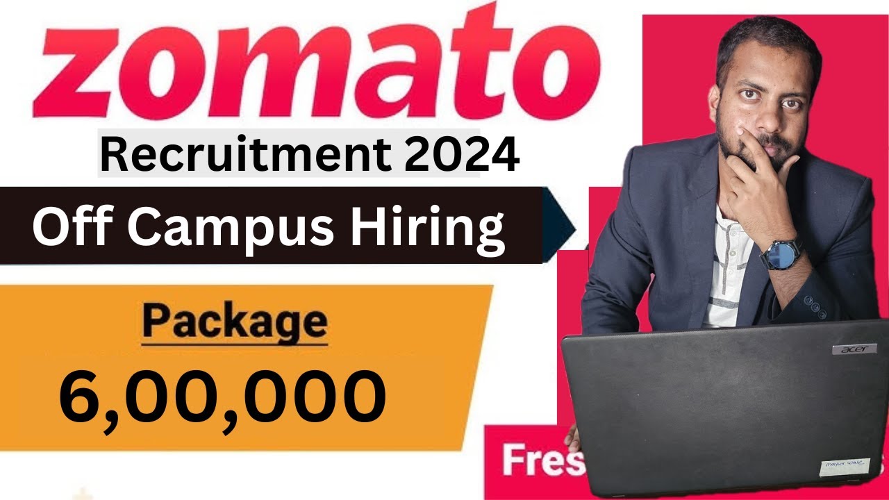 Zomato Recruitment 2024 | Package ₹6,00,000 | HP Work From Home Jobs ...