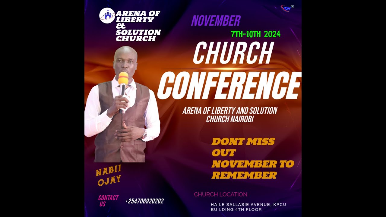 PROPHETIC, HEALING AND DELIVERANCE CONFERENCE SERVICE NAIROBI - YouTube