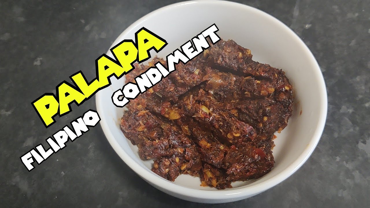 How To Make PALAPA | Filipino Hot & Spicy Condiment - YouTube