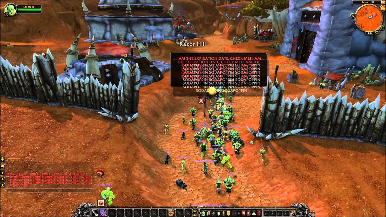 How To Crash A Server In Wow - YouTube