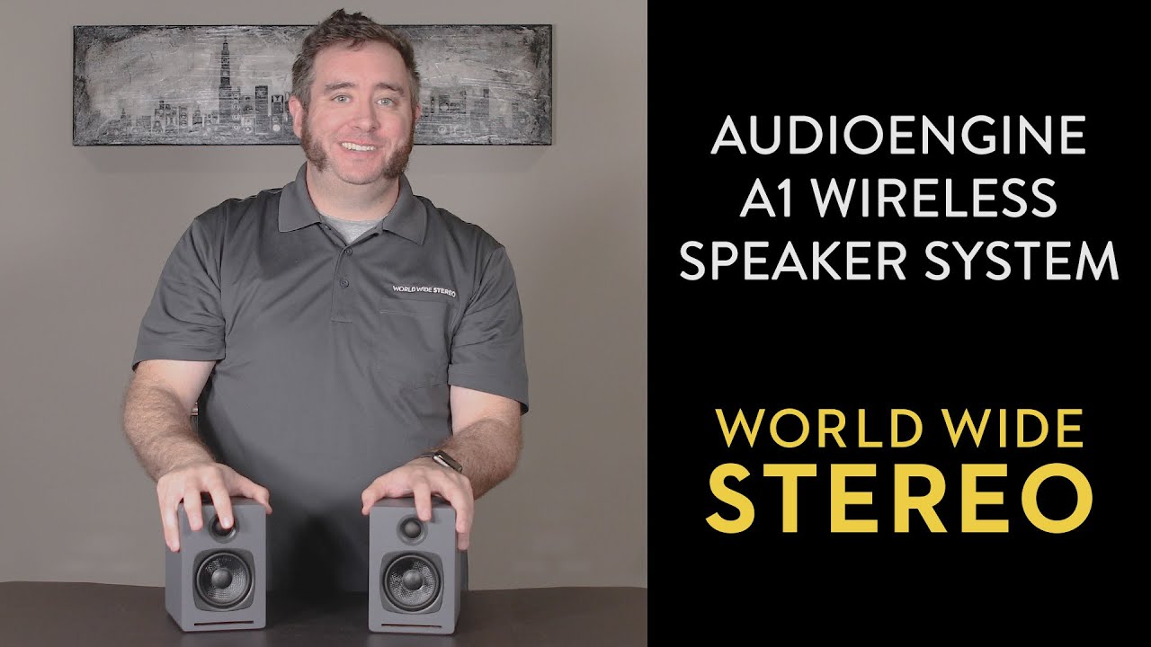 Audioengine A1 Wireless Bookshelf Speakers Review - YouTube