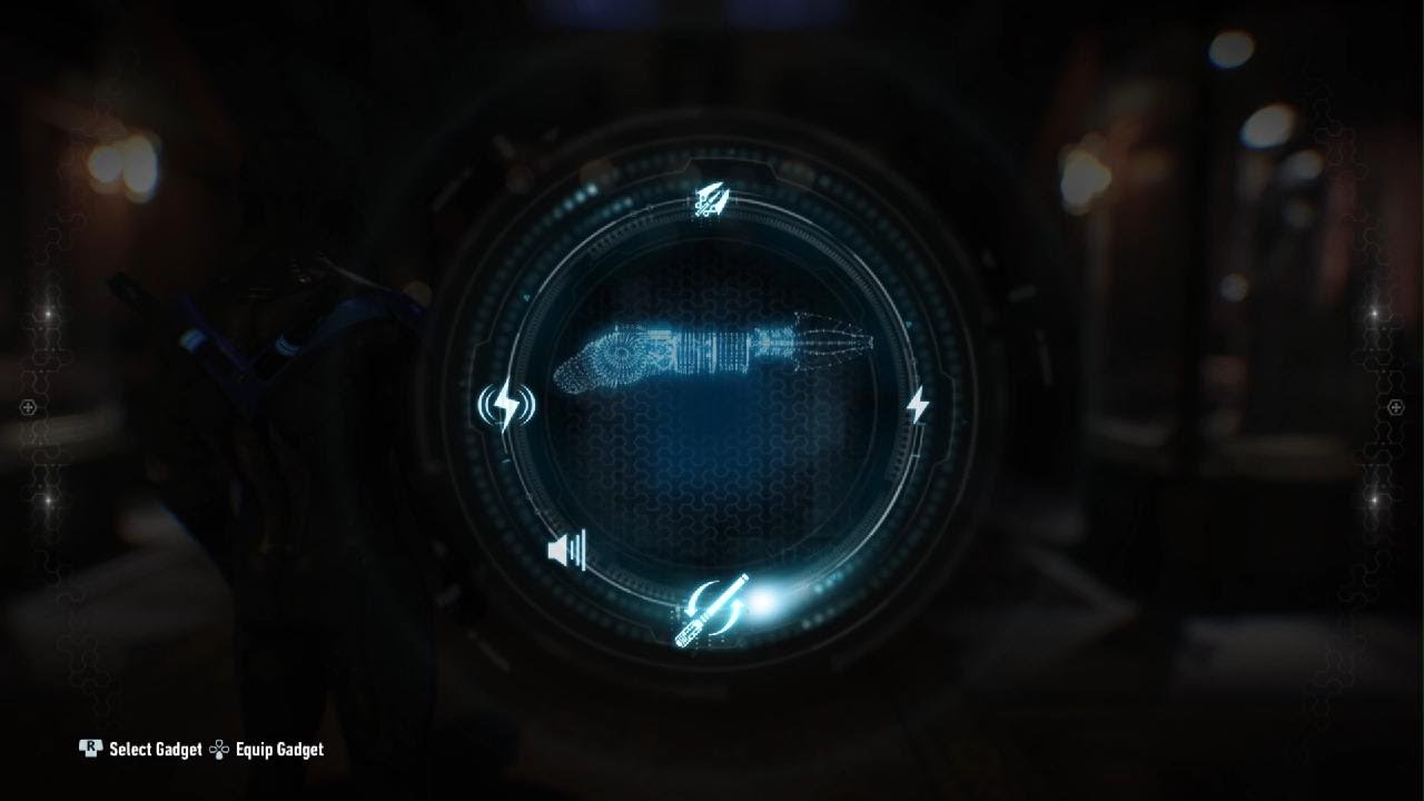 BATMAN: ARKHAM KNIGHT wayne manor preadtor challenge map as nightwing ...