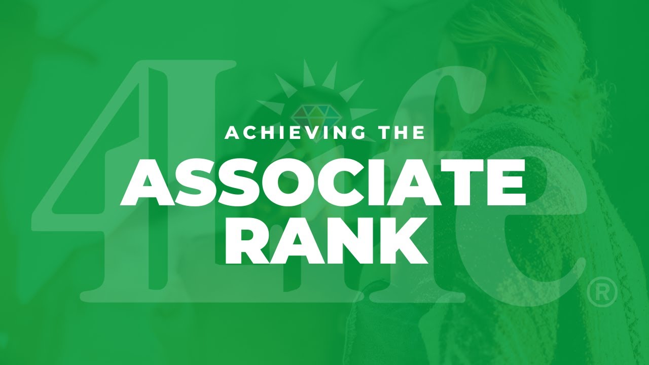 Achieving the Associate Rank with 4Life® - YouTube
