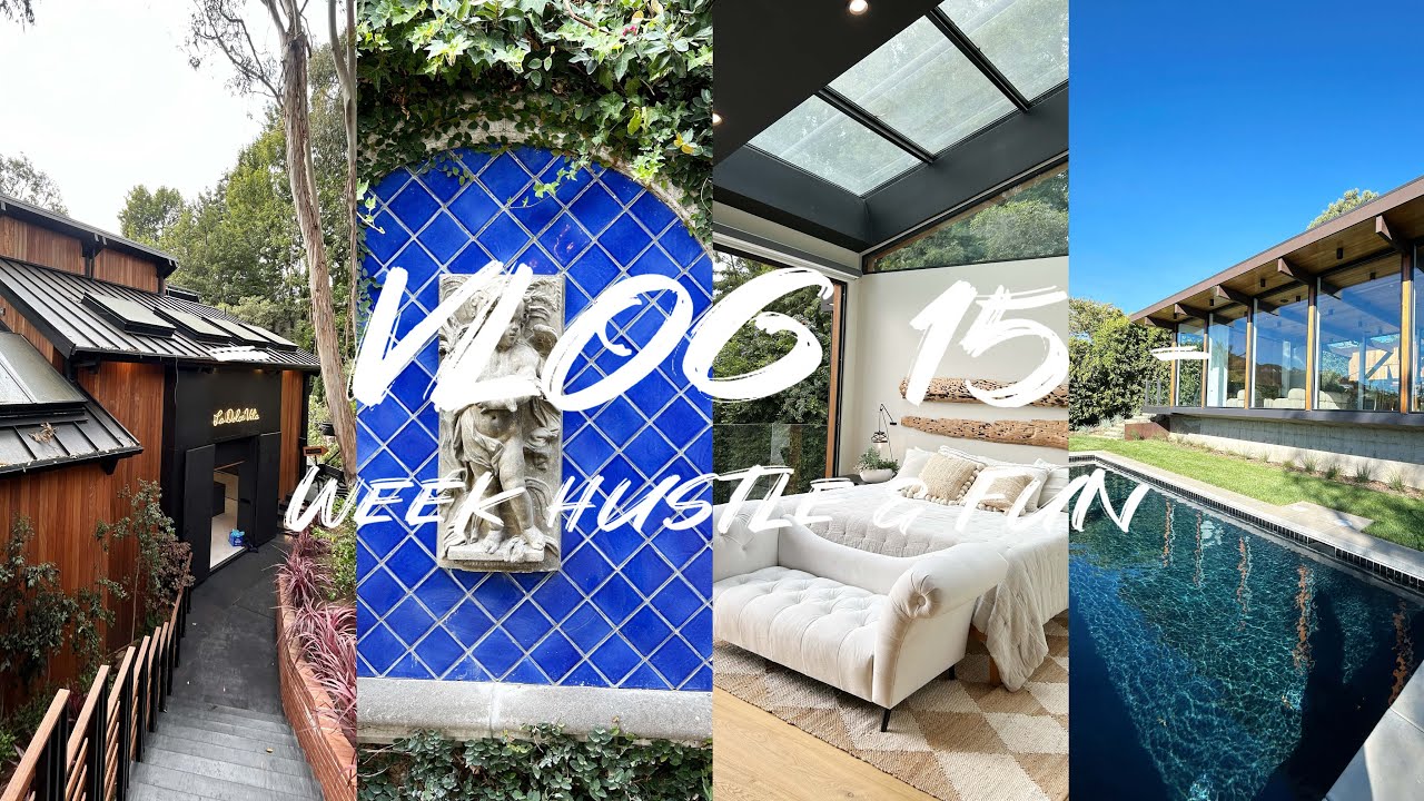 Vlog 15 | 豪宅经纪的工作和生活日常 | Lisa同款设计师别墅 | 洛杉矶景观豪宅2300万美元 | Real Estate ...
