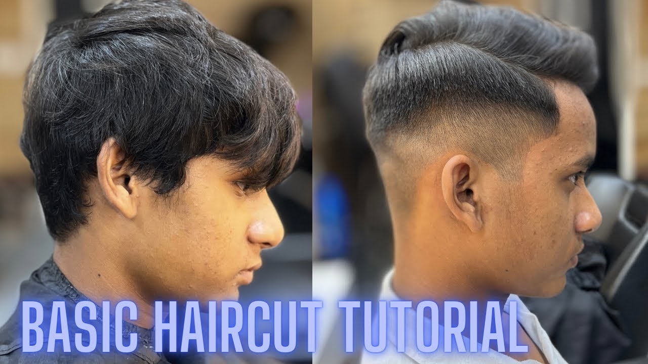 Simple haircut करने का आसान तरीका| basic haircut आसान तरीका।2024 - YouTube