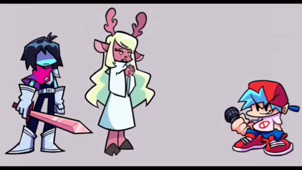 i animated vs noelle and kris fnf - YouTube