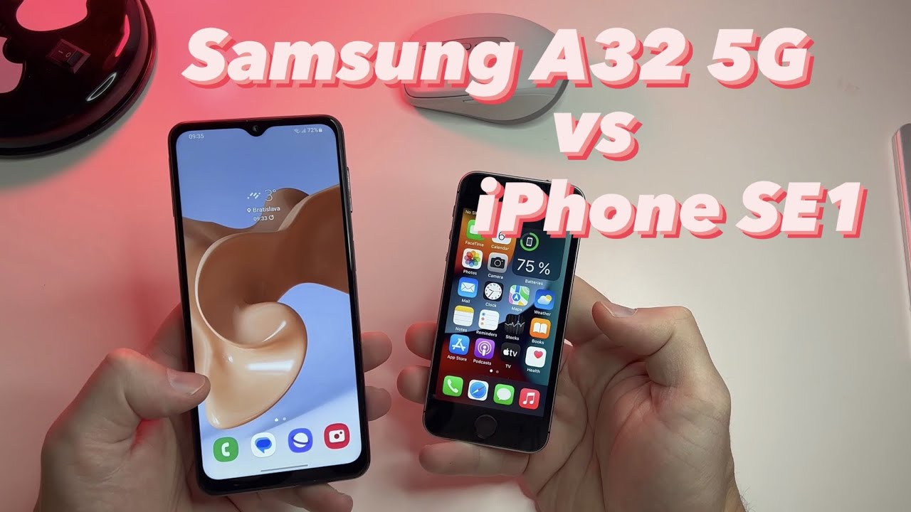 Samsung Galaxy A32 5G vs iPhone SE 1 - Which one is Faster? - YouTube