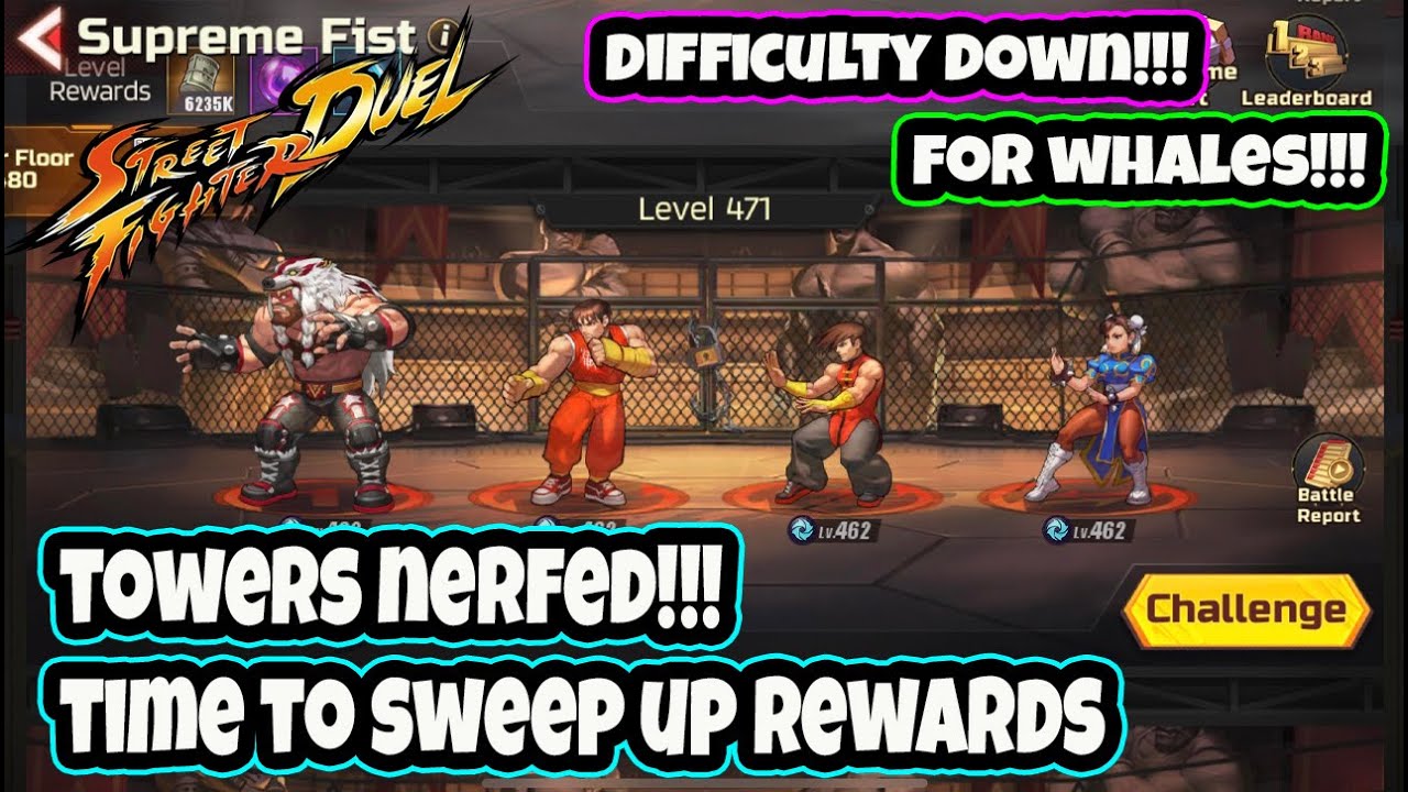 TOWER NERF AT WHALE LEVEL Supreme fist and faction towers difficulty ...