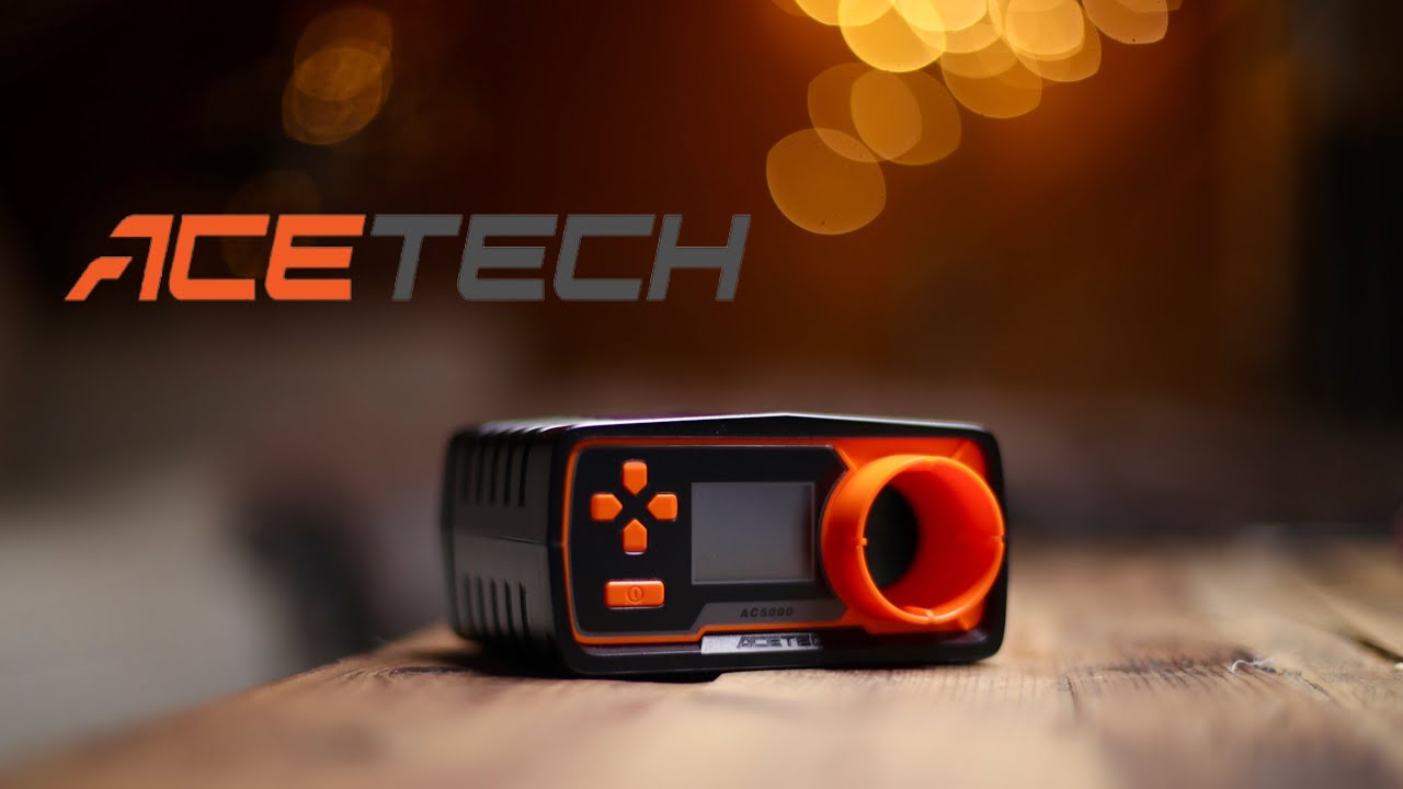 ACETECH AC5000 Airsoft Chronograph Review - YouTube