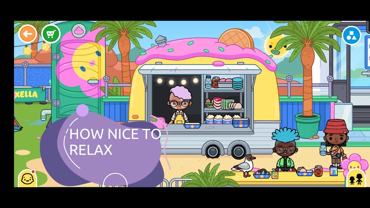 How Nice To Relax.|New Story.|Toca Boca Life. - YouTube