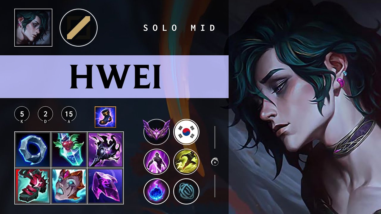 Hwei Mid vs Galio - KR Master Patch 26.01 - YouTube
