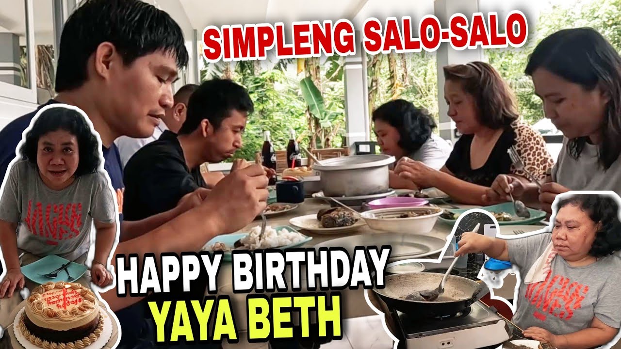 KALINGAP DAN ANO KAYA ANG PLANO SA BIRTHDAY NI YAYA BETH | ATE GEMMA ...