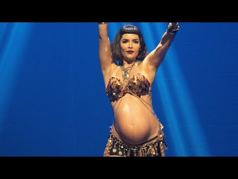 Pregnant Bellydancer | HUMAN by Sevdaliza - Rebecca Gouveia Bellydancer