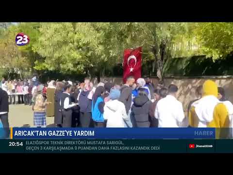 ARICAK’TAN GAZZE'YE YARDIM