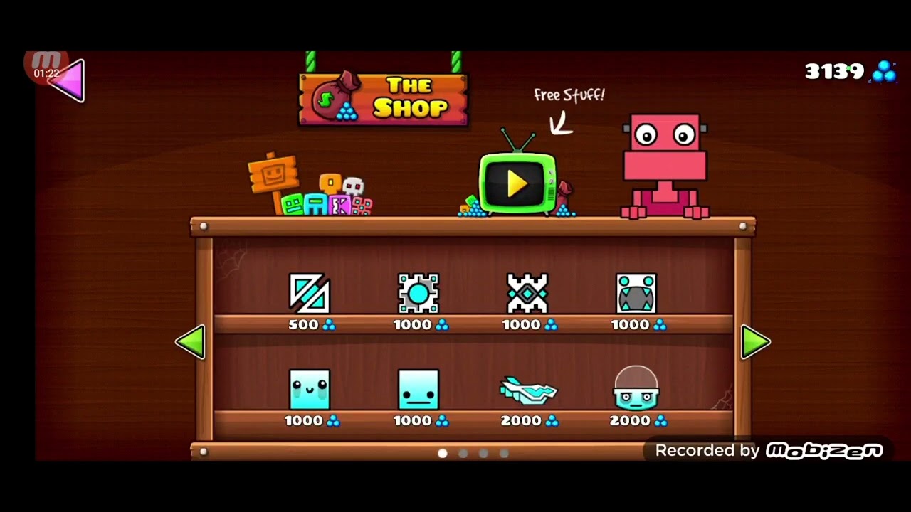 (GD world SHOPKEEPER SECRET!!!) free skins! - YouTube