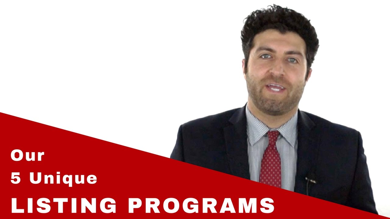 Our 5 Unique Listing Programs - YouTube