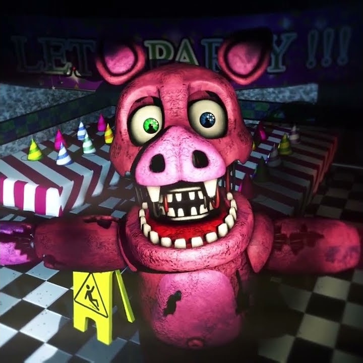 FNAF Withered Mediocre Melodies Animatronics Movement Test - YouTube