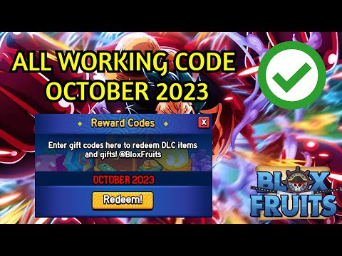 [NEW] ALL WORKING CODES IN BLOX FRUITS OCTOBER 2023-X2 EXP CODE 20 ...
