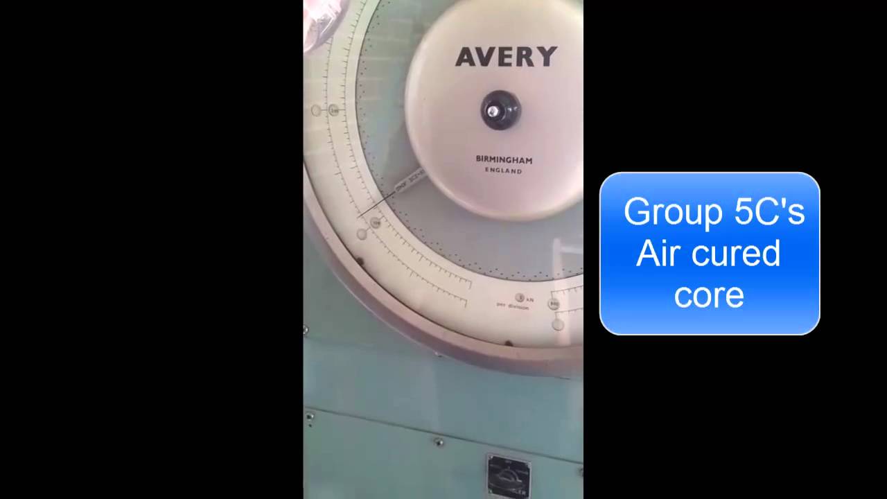 Concrete crushing #3, Air cured core - YouTube