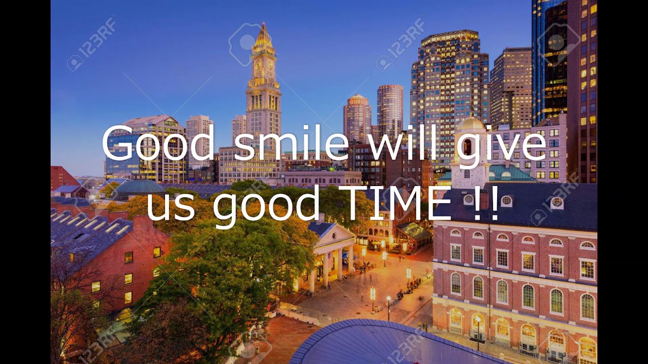 SMILE is GOOD !! - YouTube